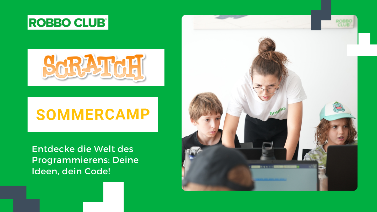Scratch Game Design Sommercamp für 8-10-Jährige im RobboClub