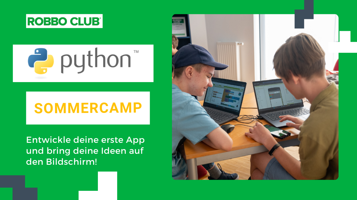 Python-App Entwicklung im Sommercamp für Kinder
